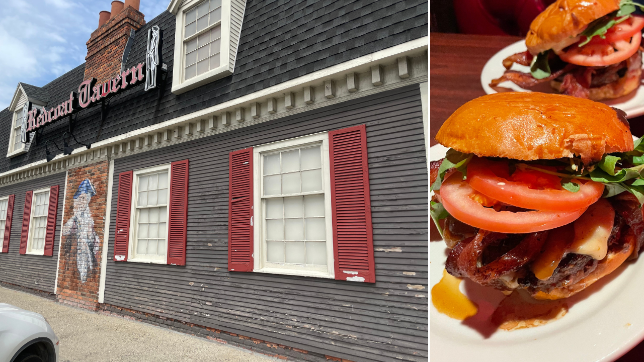 The Brasserie burger at Redcoat Tavern in Royal Oak is a hearty and ...